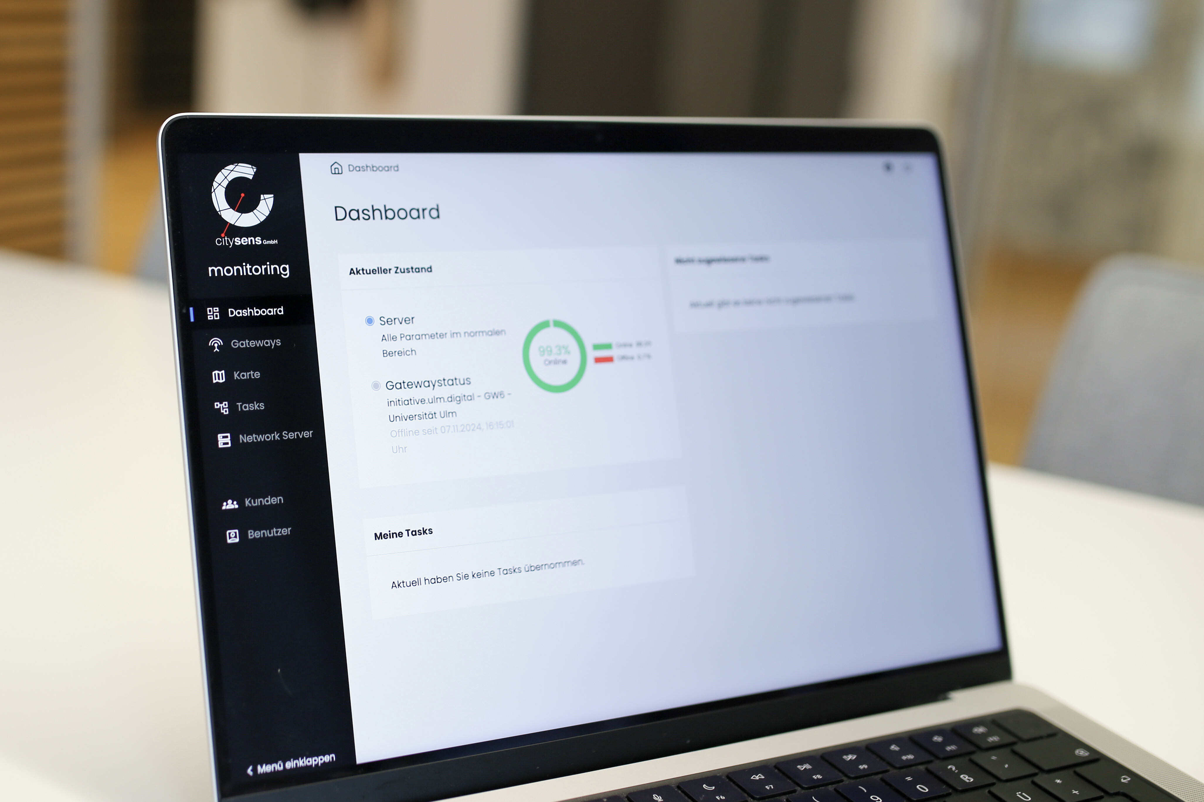 LoRaWAN Gateway Monitoring - CORTEX media GmbH Ulm