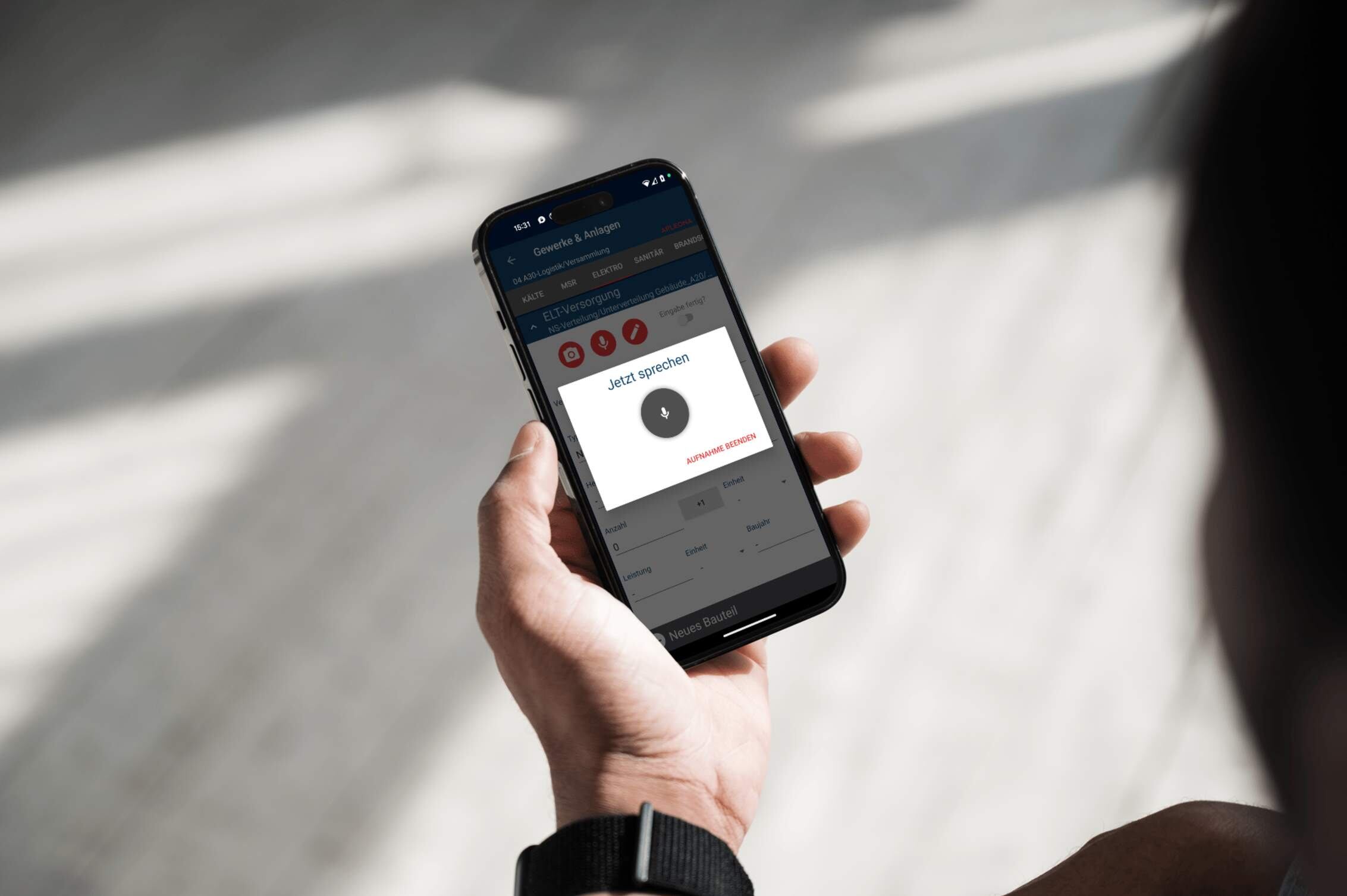 Apleona walk-in app - CORTEX media GmbH Ulm
